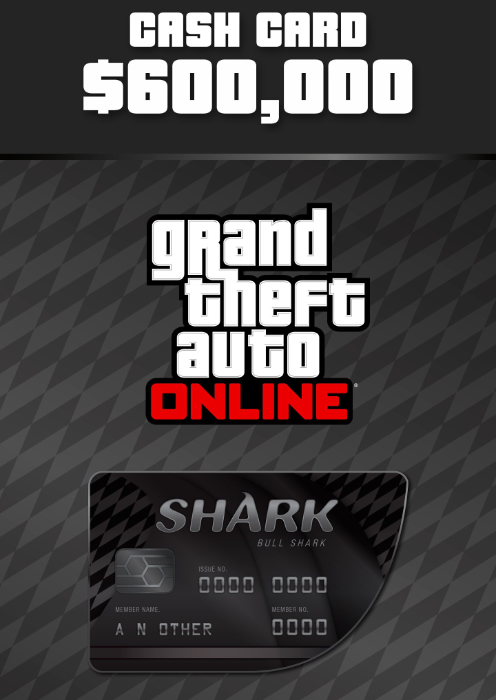 Buy GTA Online Bull Shark Cash Card - $600,000 Xbox CD Key | Loaded