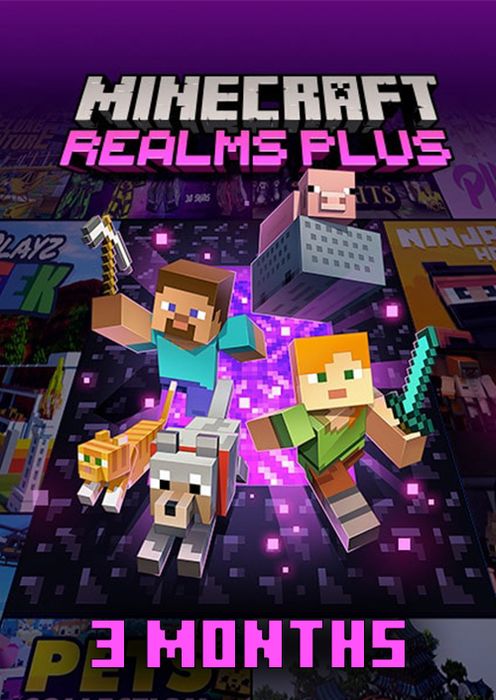 Buy Minecraft Realms Plus - 3 month subscription XBOX ONE/XBOX SERIES X ...