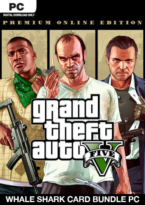 Kaufe Grand Theft Auto V: Premium Online Edition & Whale Shark Card ...