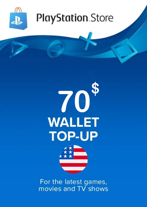 Buy PLAYSTATION STORE GIFT CARD - 70 USD (USA) CD Key from 67.49 ...